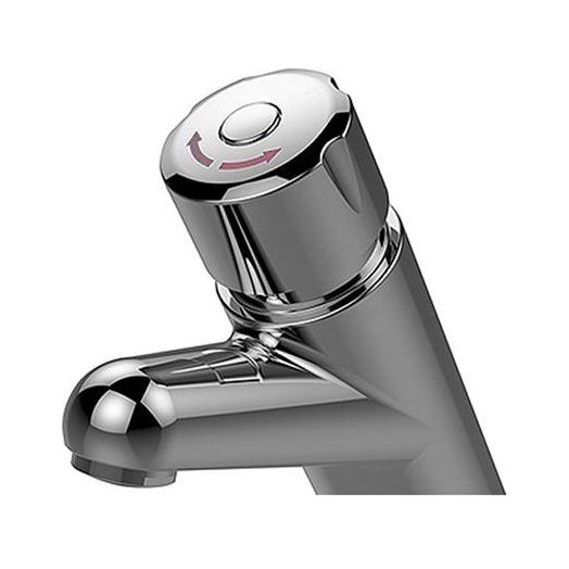 Time Flow Tap With Adjustable Temperature Control