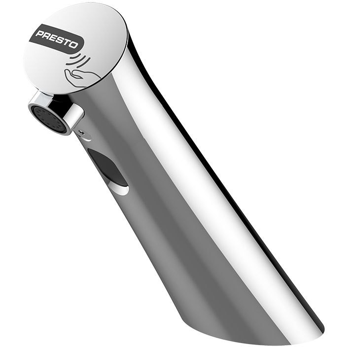 Sensor Operated Angled Basin Tap With Battery Supply