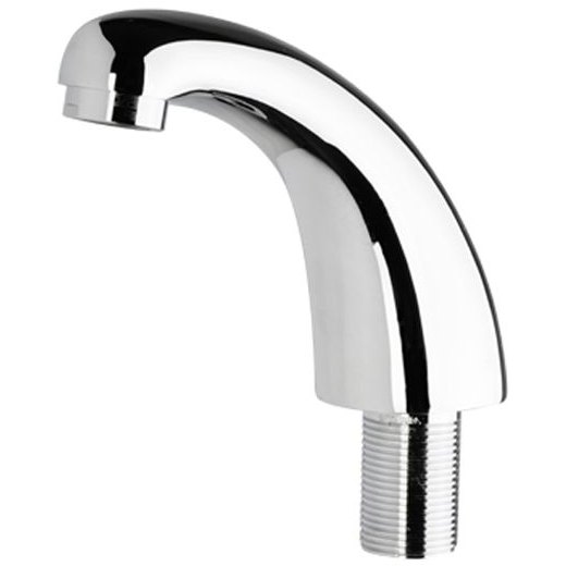 Basin Spout Chrome Plated Fixed Basin Spout