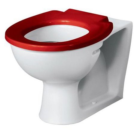 Junior Height Back To Wall Contour 21 School Toilet WC Pan