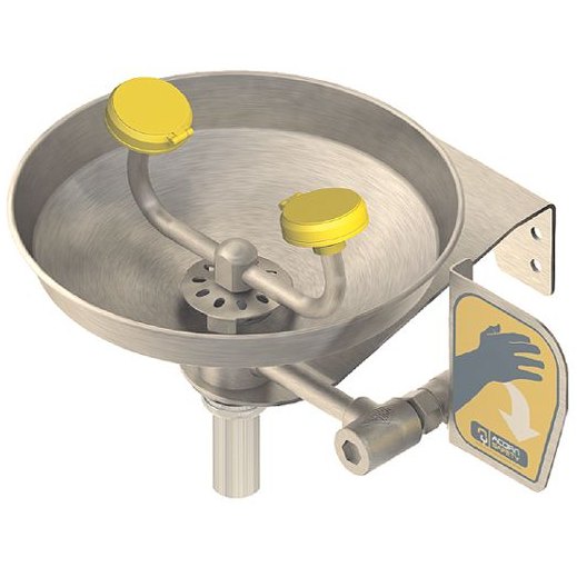 Stainless Steel Wall Mounted Eye Wash Fountains