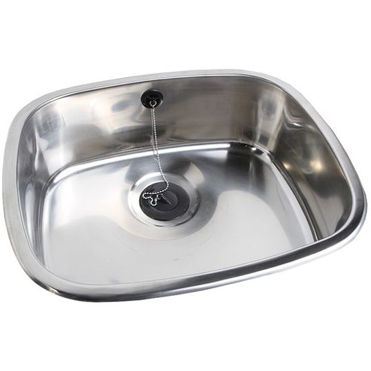 316 Grade Stainless Steel Rectangular Inset Laboratory Bowl
