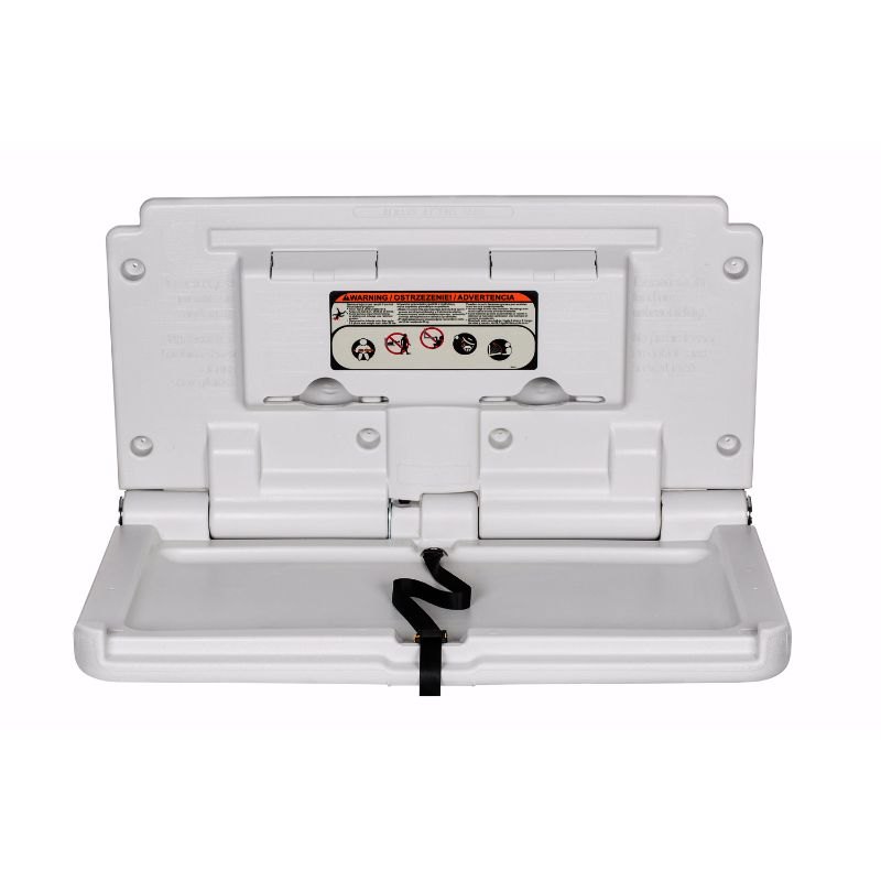 Baby Changing Station Horizontal Wall Mounted