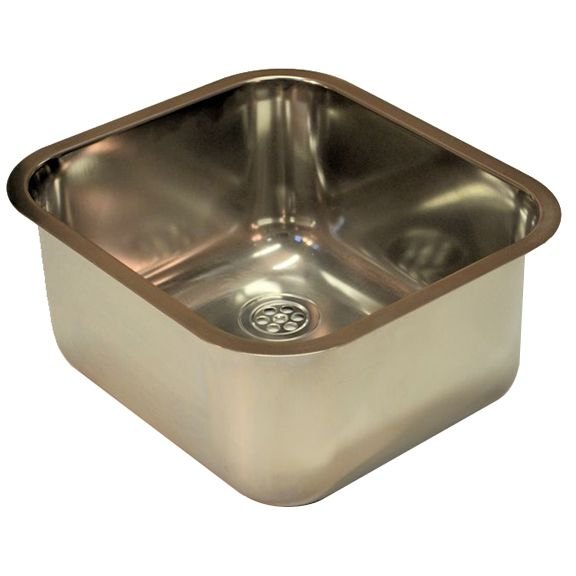 Stainless Steel Inset Dental Sink 375mm x 335mm