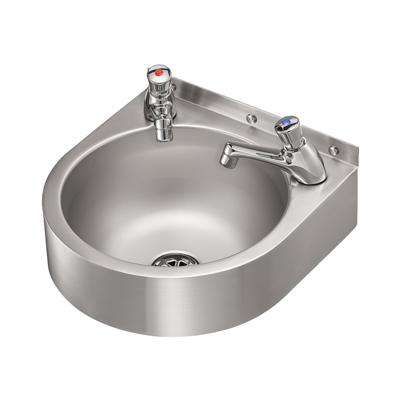 Round Wash Basin - Stainless Steel