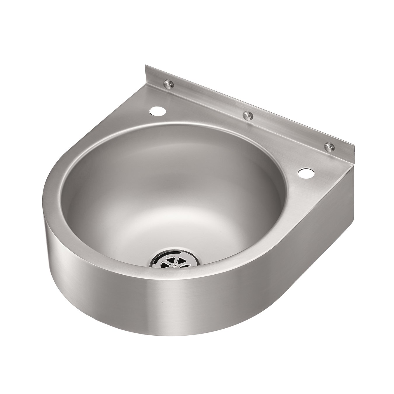 Round Wash Basin - Stainless Steel