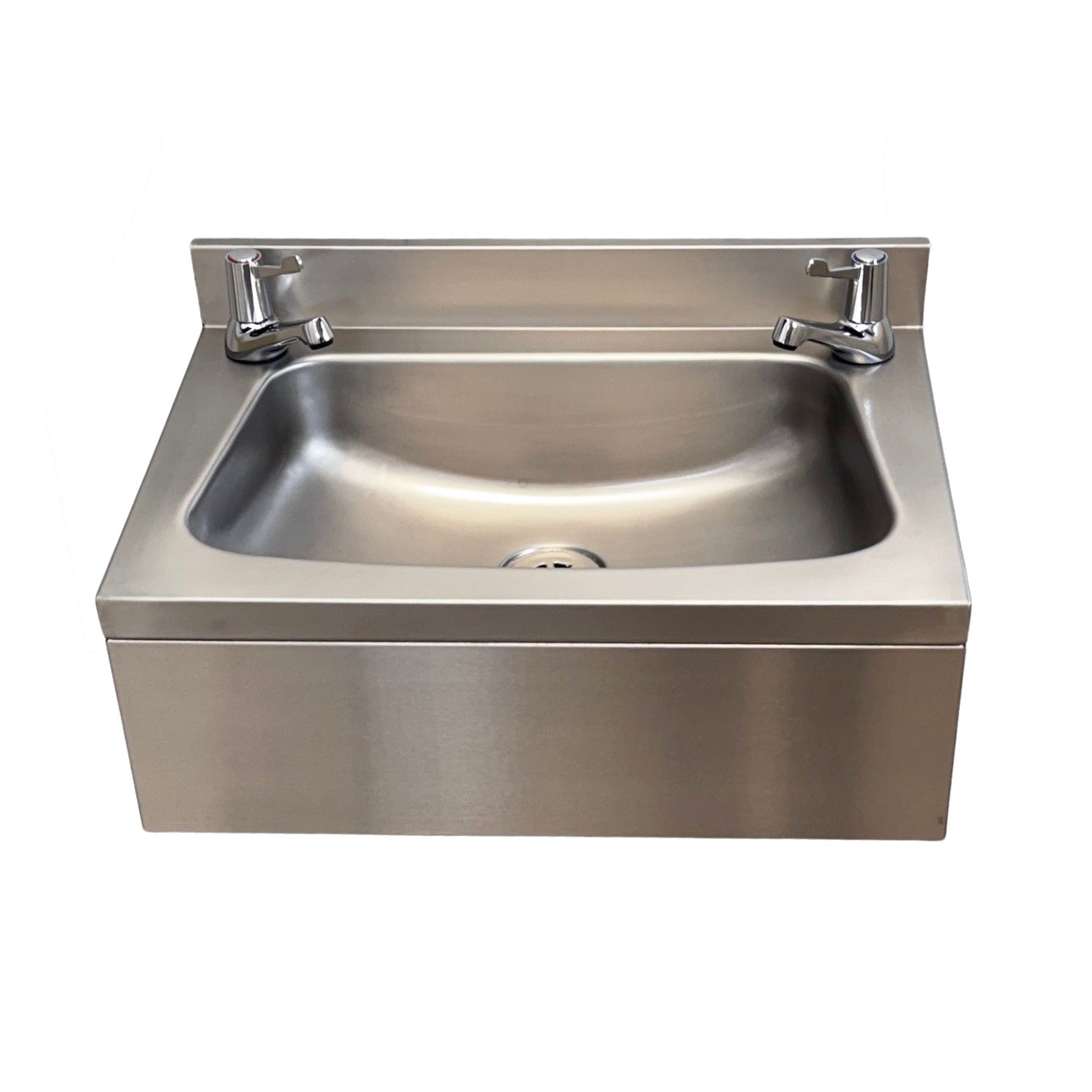 Narrow Stainless Steel Wash Basin Wall Mounted