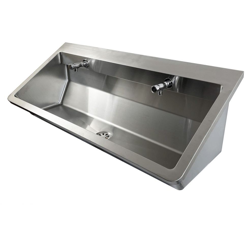 Splashback Style Hand Wash Trough For Bib Taps