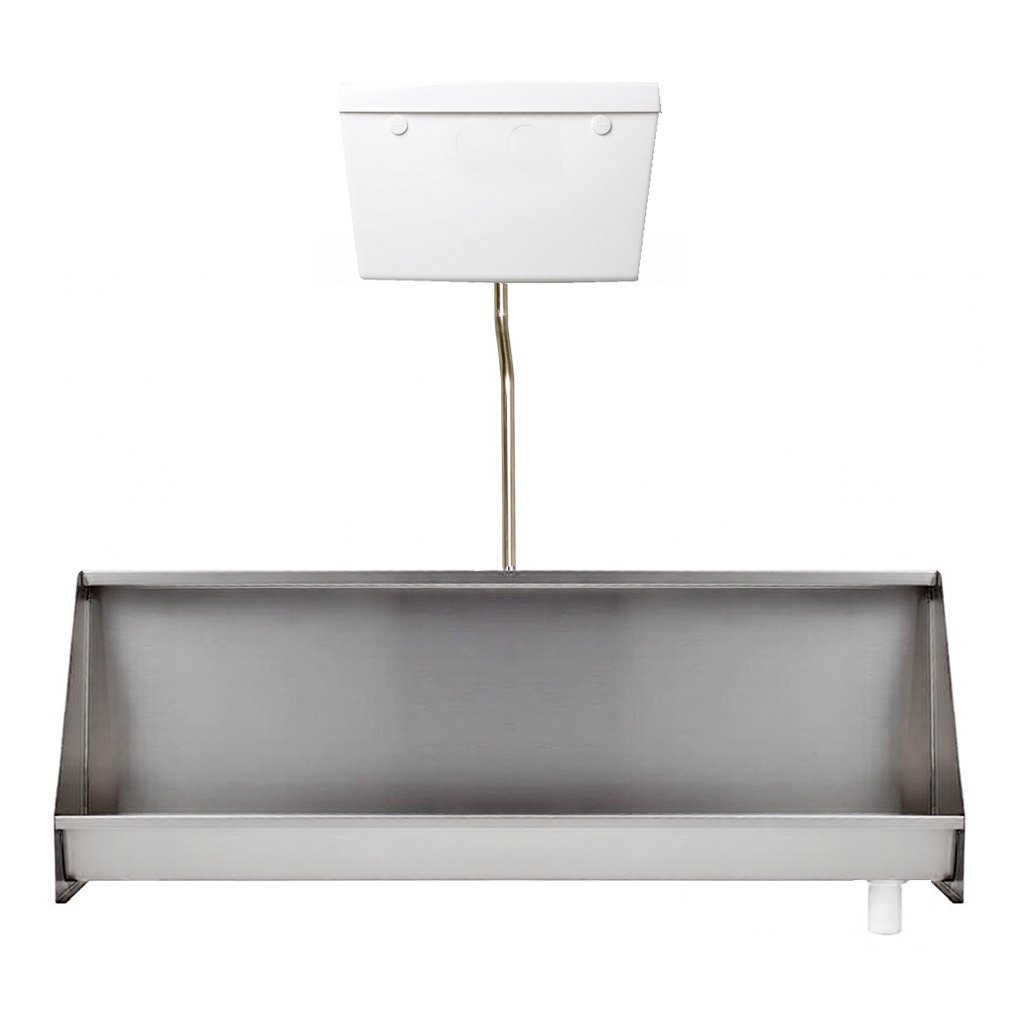 Trough Urinals: Standard & Custom Made In Stainless Steel