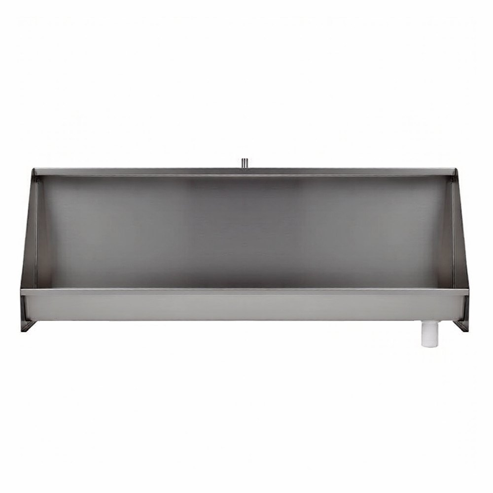 Trough Urinals: Standard & Custom Made In Stainless Steel