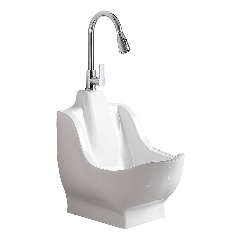 Single Wudu Ablution Station With Separate Stool