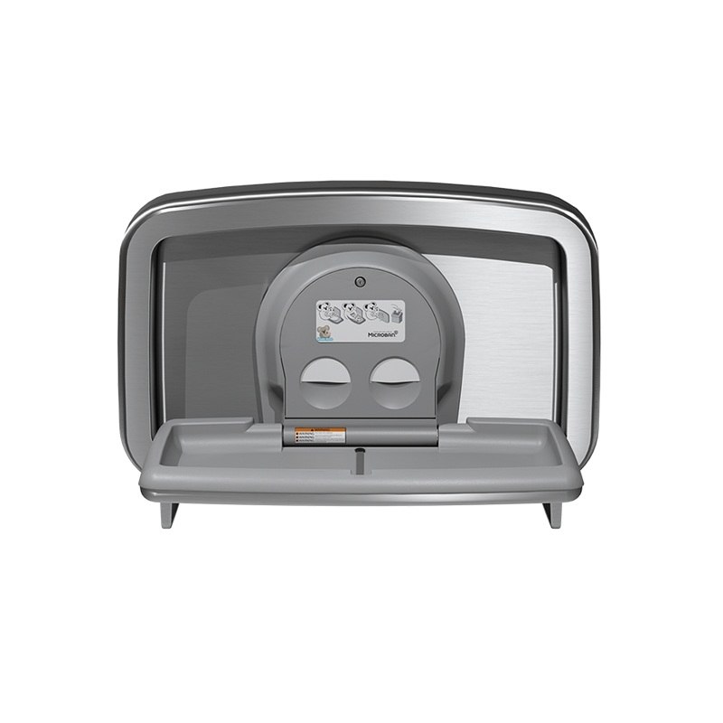 Stainless Steel Baby Changing Unit Horizontal Wall Mounted