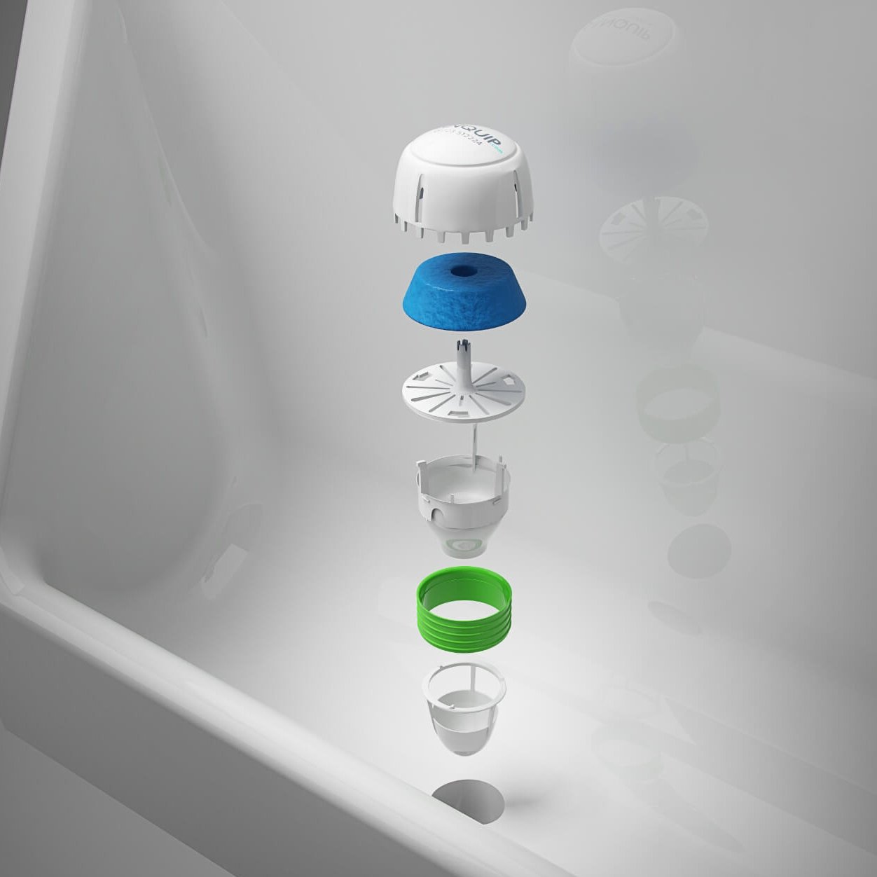 Waterless Urinal Cartridge Installation Kit