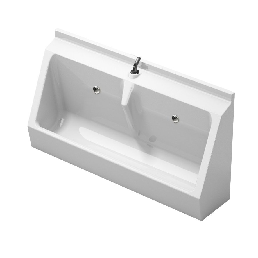 GRP Urinal Trough In One, Two, Three And Four User Units