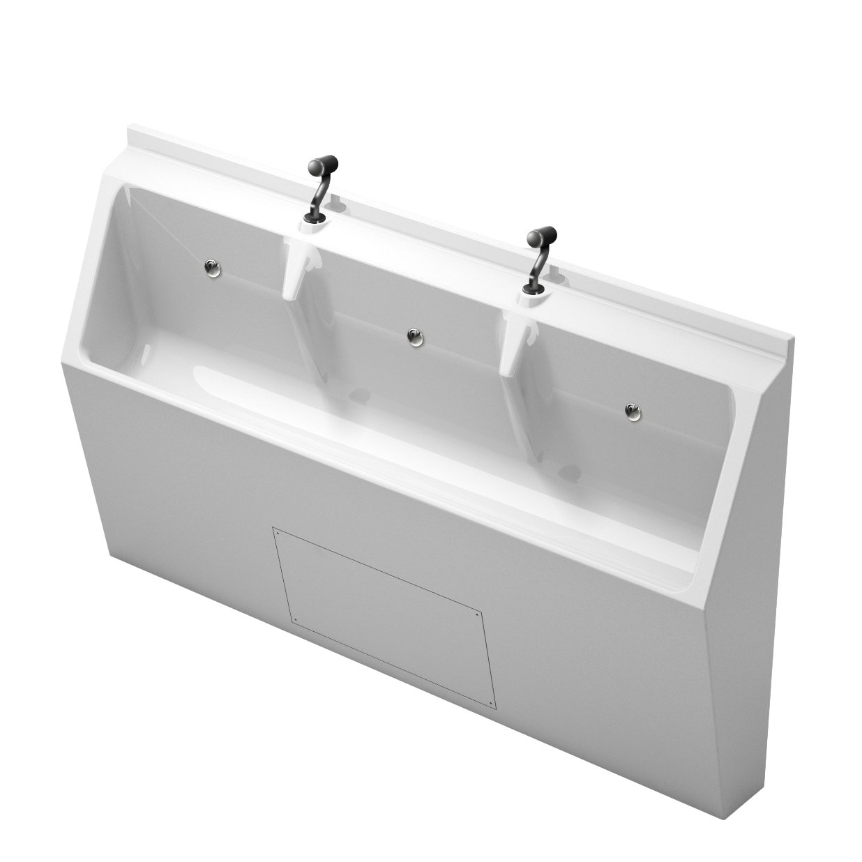 GRP Floor Standing Urinas With Cisterns