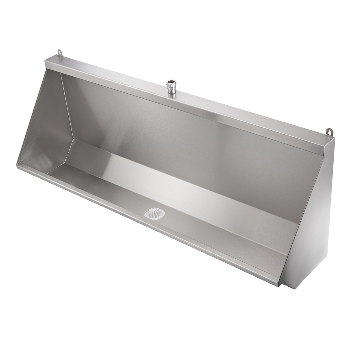 Wide Trough Stainless Steel Urinals - 5 Sizes