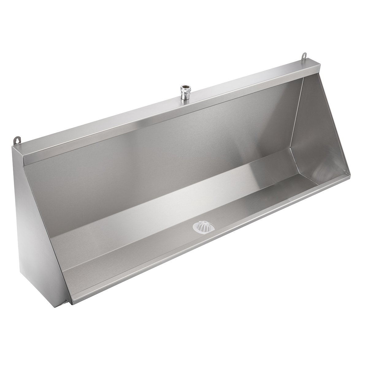 Wide Trough Stainless Steel Urinals - 5 Sizes