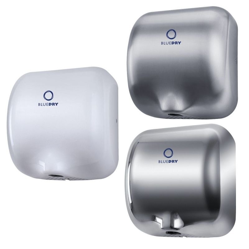 Blue Dry Eco High Speed Hand Dryer in 3 Finishes