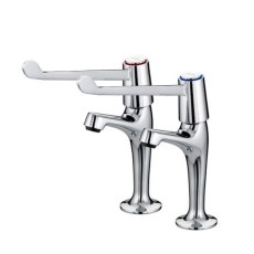 Lever And Sensor Operated Medical Taps