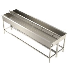 Wash Troughs: Stainless Steel Hand Washing Trough Sinks