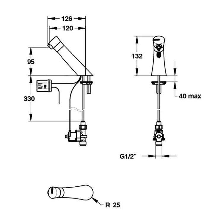 Infrared Operated Sensor Taps: Battery Or Mains Power