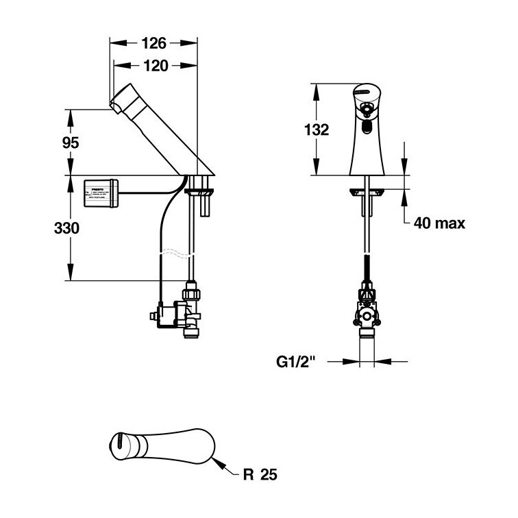 Infrared Operated Sensor Taps: Battery Or Mains Power