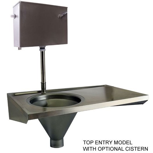 DU H Sluice Sink: Streamlined Design with Built-in Drainer