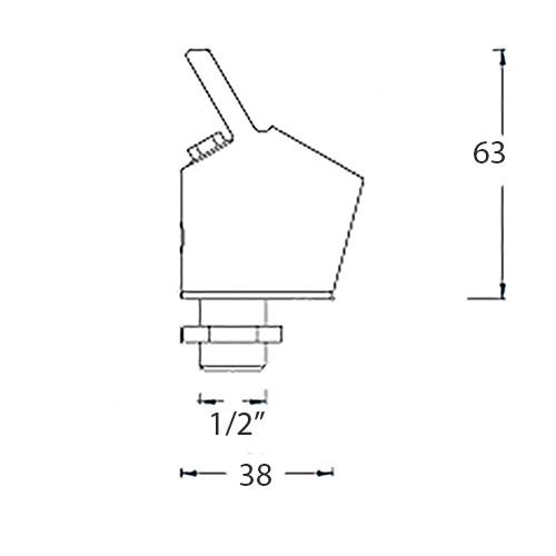 Hands Free Drinking Fountain Bubbler Tap