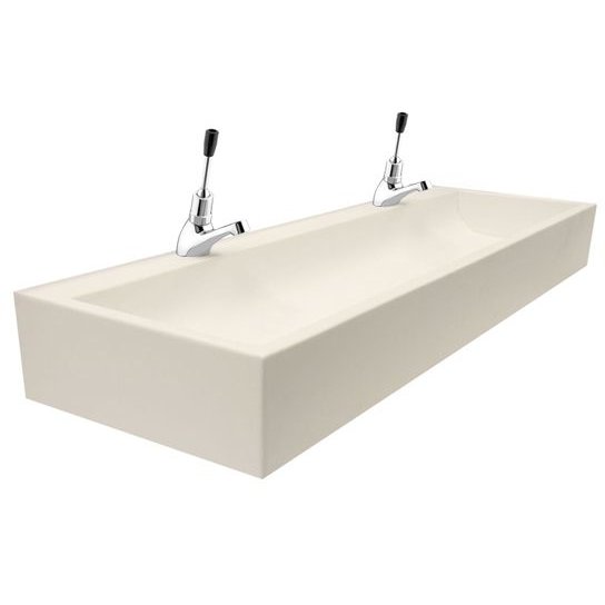 Sit-On Nursery And Pre School Wash Troughs: Corian Material