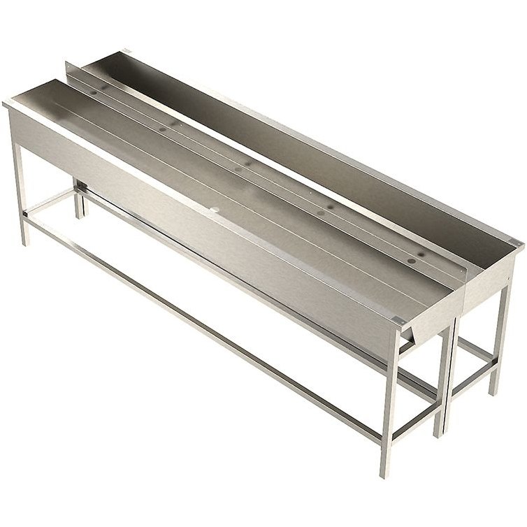 Wash Troughs: Stainless Steel Hand Washing Trough Sinks