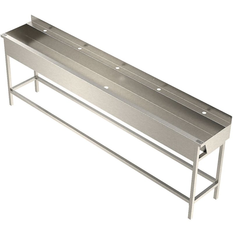 Wash Troughs: Stainless Steel Hand Washing Trough Sinks