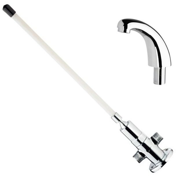 Stainless Steel Wash Tough With Knee Operated Taps