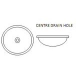 Inset Polished Round Wash Basin In Four Sizes