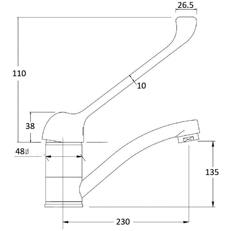 Lever And Sensor Operated Medical Taps
