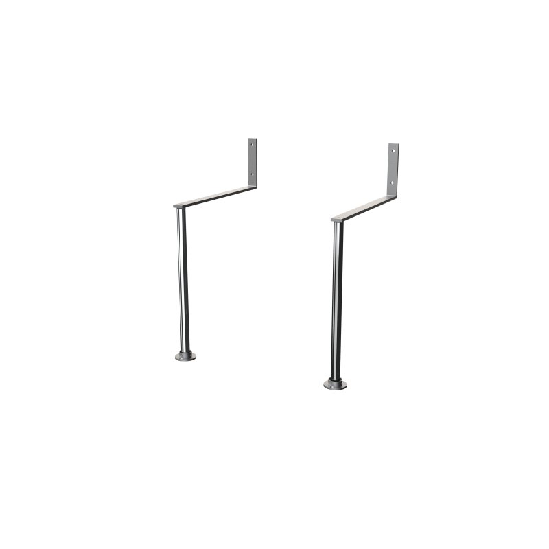 Birch Cleaners Sink Bundle With Legs, Brackets And Waste